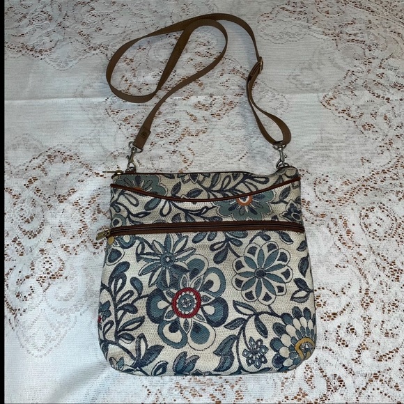 Danny K | Bags | Danny K Beverly Hills Tapestry Multi Floral Top Zip ...